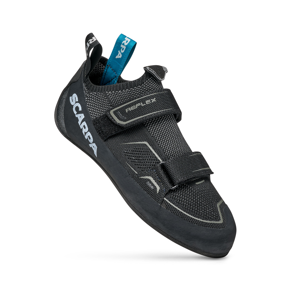SCARPA Reflex V Black-Gray penjačice - Kamino - Prodavnica planinarske ...
