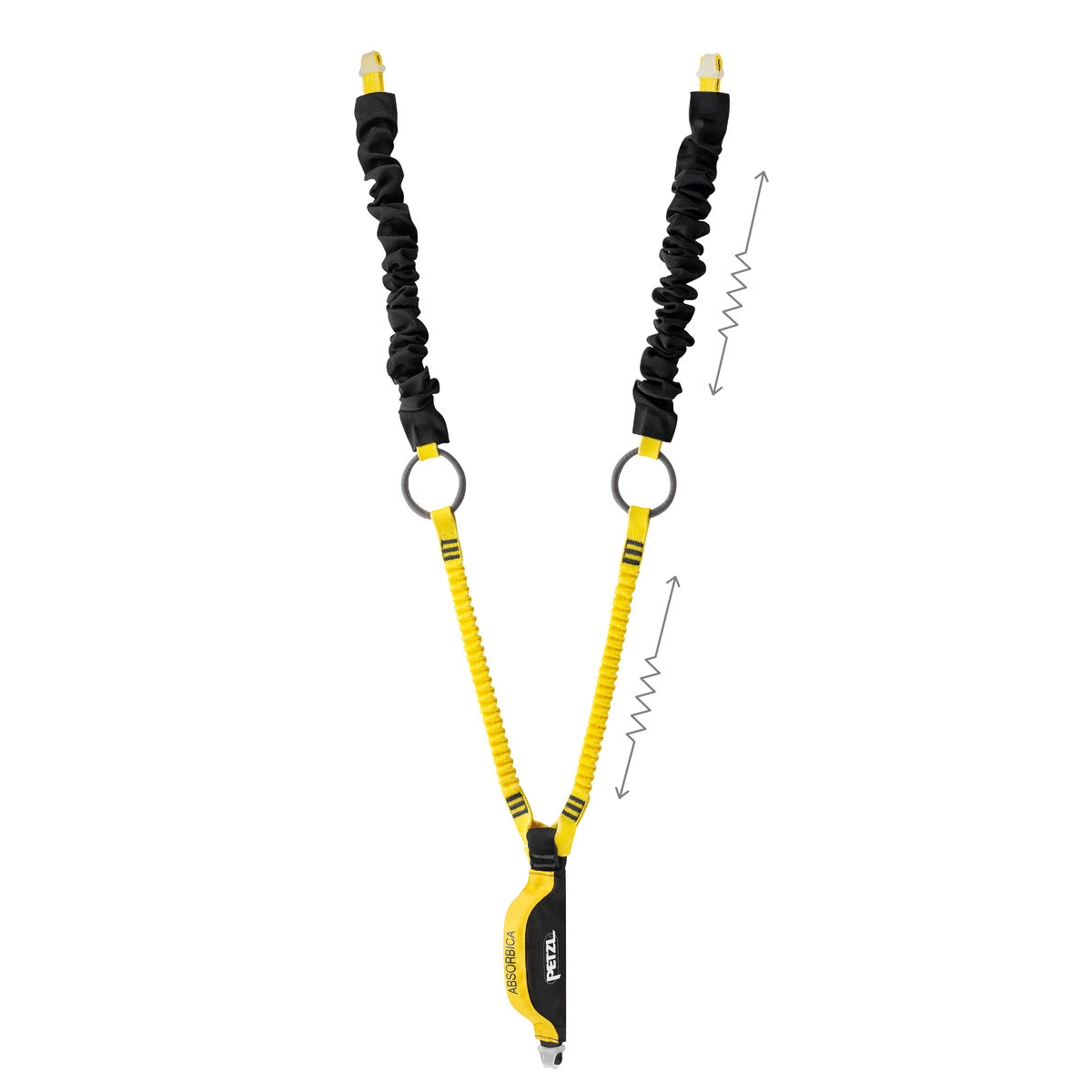 Petzl Absorbica-Y tie-back - Kamino - Prodavnica planinarske opreme